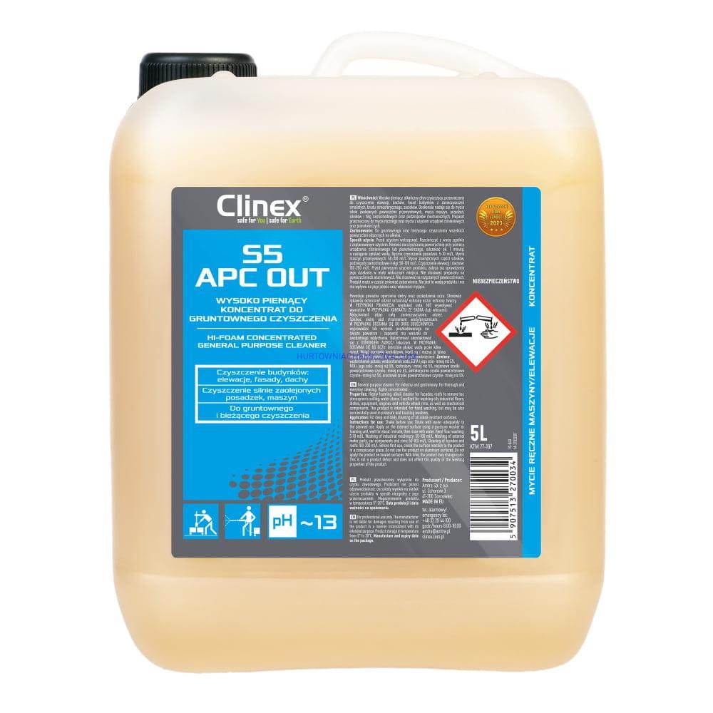Clinex S5 5L APC OUT | Superkoncentraty CLINEX / Chemia Profesjonalna ...